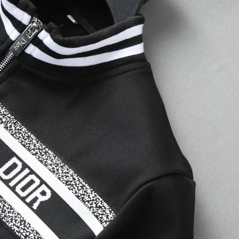 CHRISTIAN DIOR || Laced Edges Tracksuit For Men – FASHION MYST
