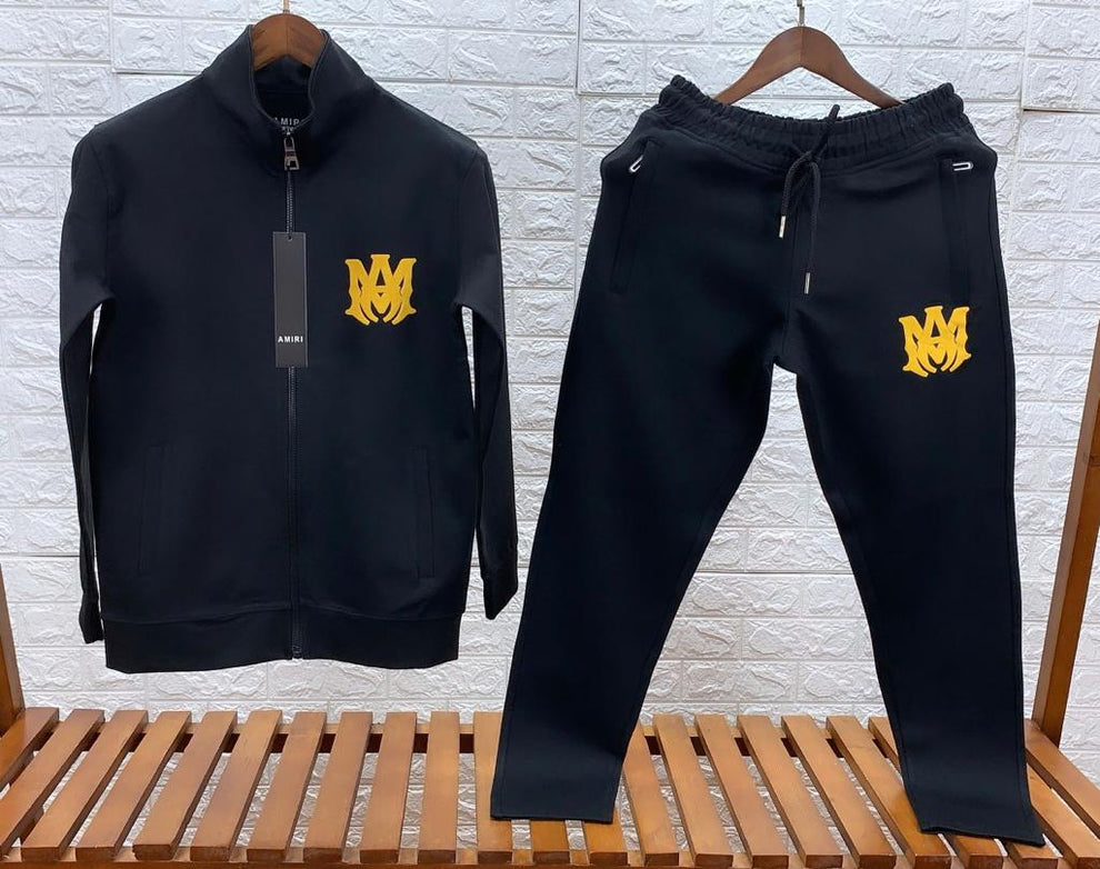 AMIRI || Stylish Jumbo Logo-Patched Track-Set – FASHION MYST